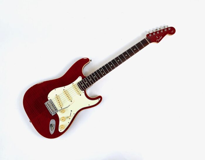 Fender Stratocaster Aerodyne Classic AST 2006 Crimson Red Transparent ...